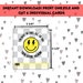 Rock and Roll Smiley Face Classroom Valentine’s Day Cards - PRINTABLE ...