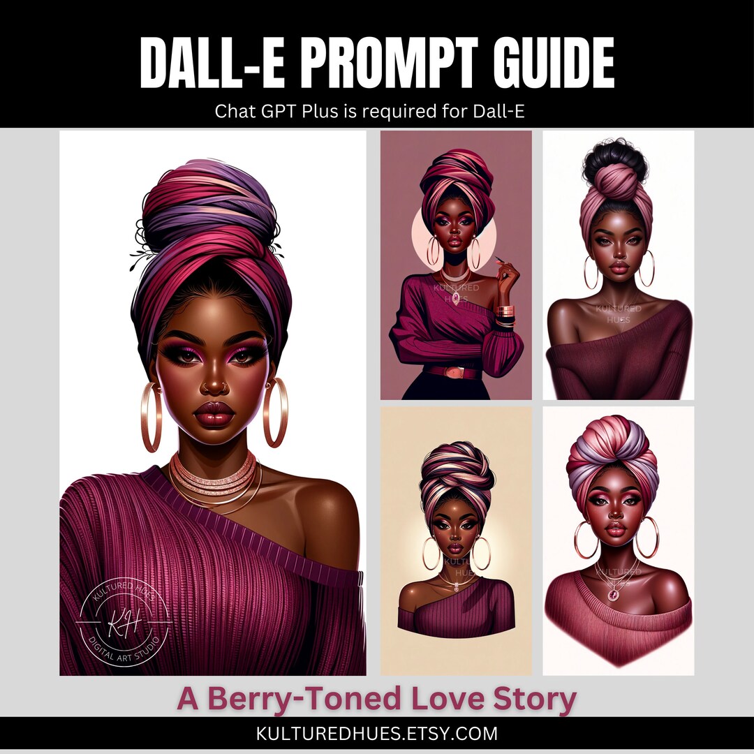 A Berry-toned Love Story Prompt Guide Includes 10 Prompts Sample Art ...