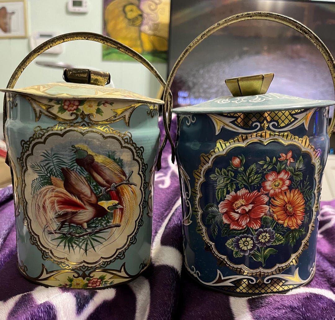 Vintage Murray-allen Collectible Tins 1960s and 1970s - Etsy