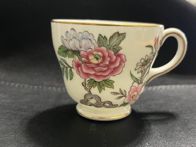 Wedgwood Bone China Cup and Saucer - Cathay Pattern - Etsy
