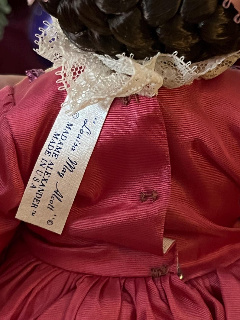 Vintage Madame Alexander “louisa May Alcott” - #1529 - Etsy