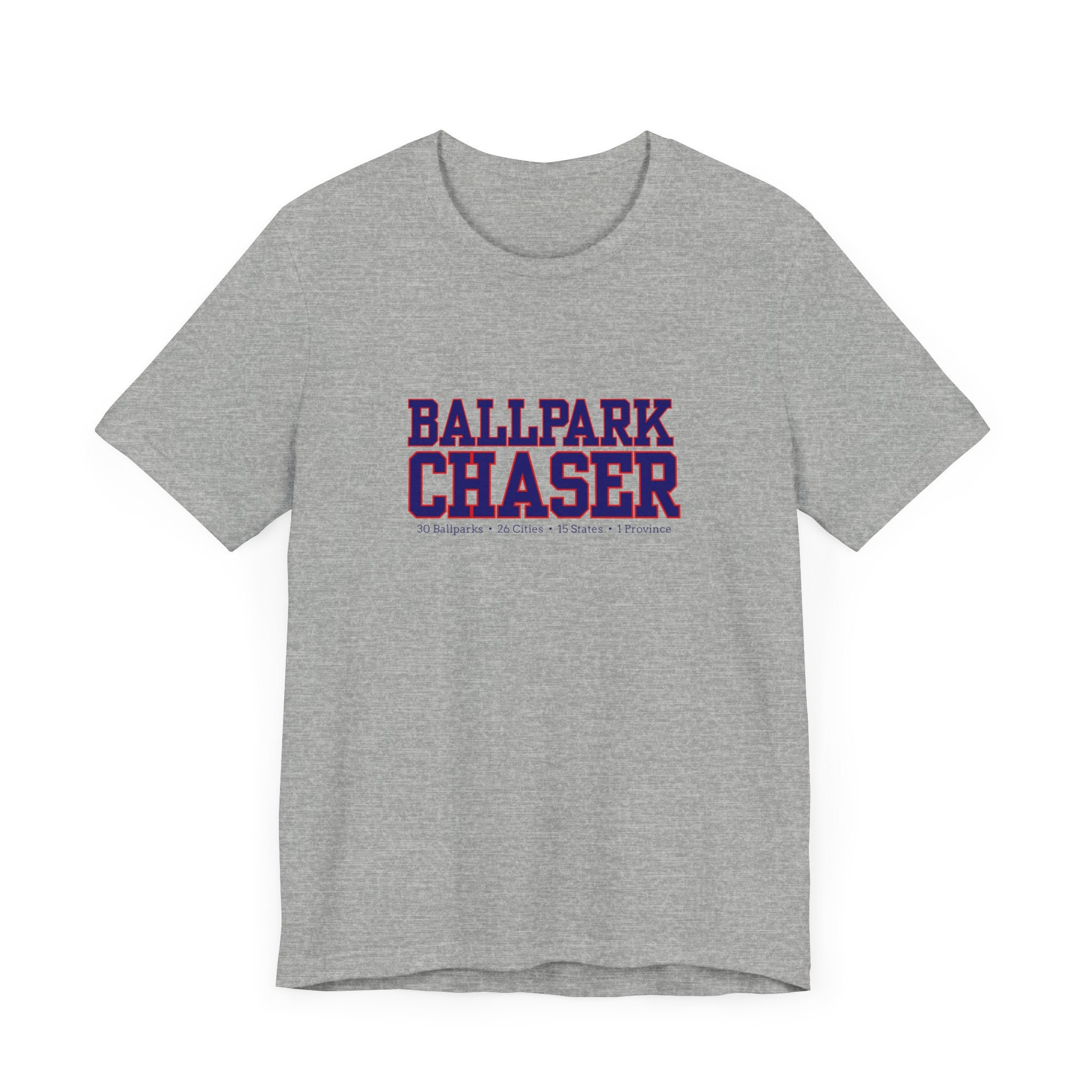 Vibrant Wander Tees 30 Ballpark List Color Ballpark Chaser Baseball ...