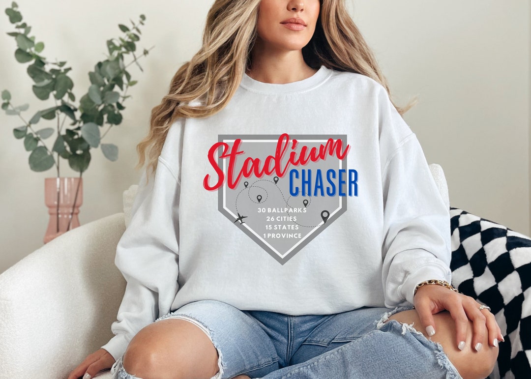 Vibrant Wander Tees Stadium Chaser Home Plate Ballpark Chaser Baseball ...