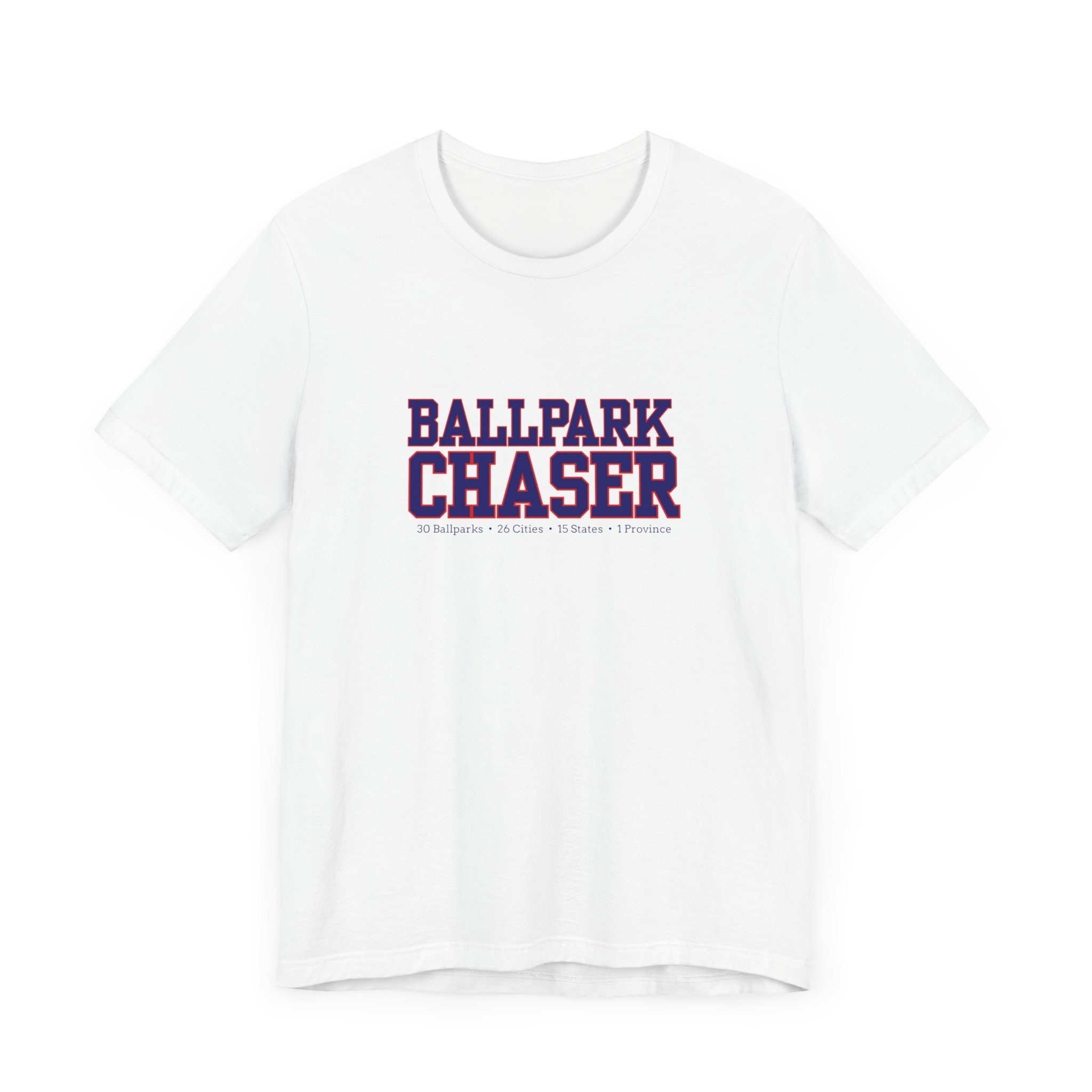Vibrant Wander Tees 30 Ballpark List Color Ballpark Chaser Baseball ...