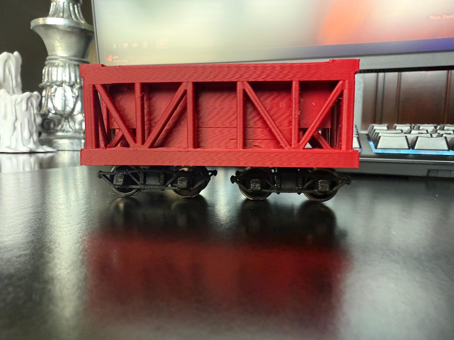 On30 Wooden Hopper / Ore Car With Trucks - Etsy
