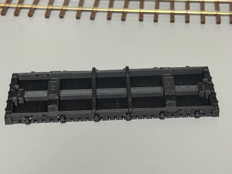 On30 Flat Car: 3D Printed, Customizable, Ready to Paint - Etsy