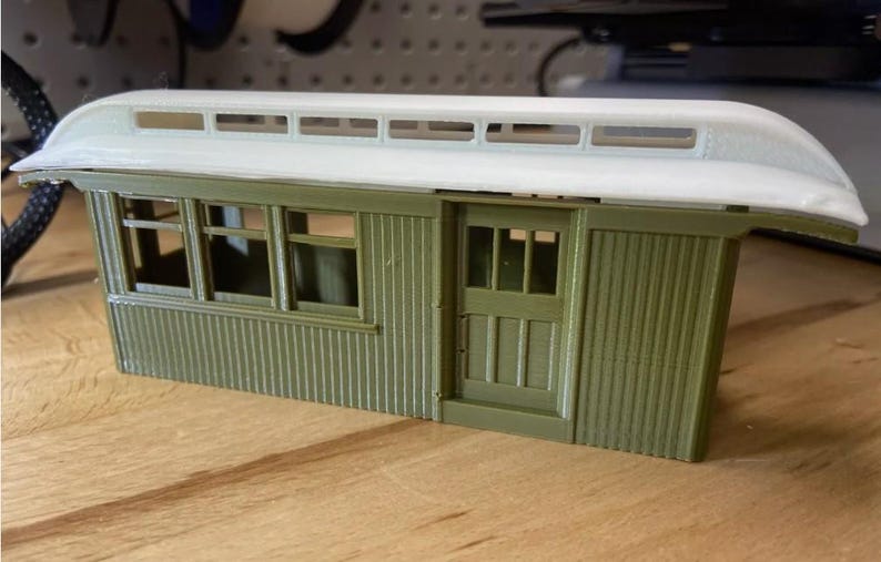 On30 Shorty Combine / Passenger Car Kit 1 Coach, 1 Baggage and 1 ...
