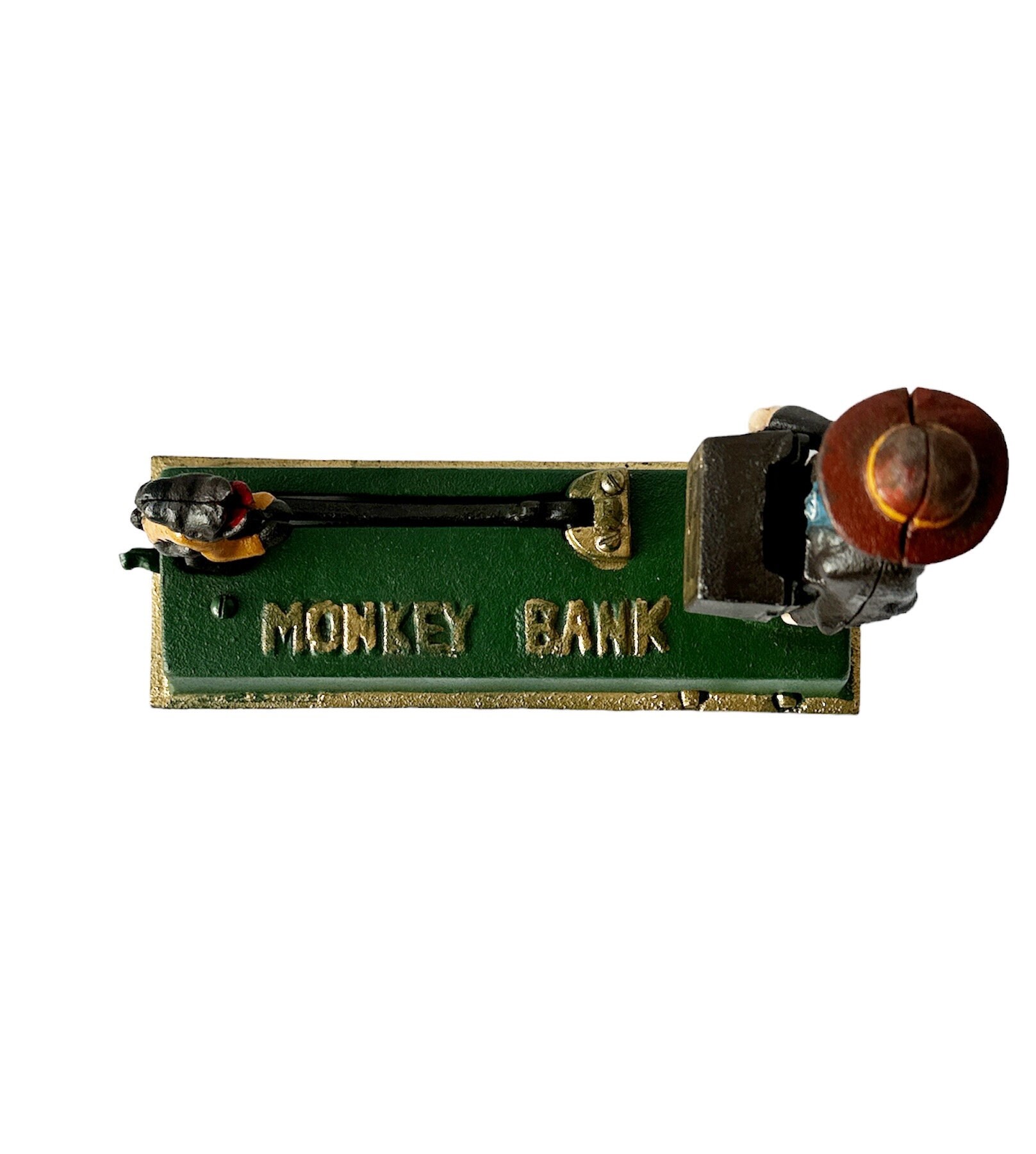 Vintage Cast Iron Monkey Bank - Etsy