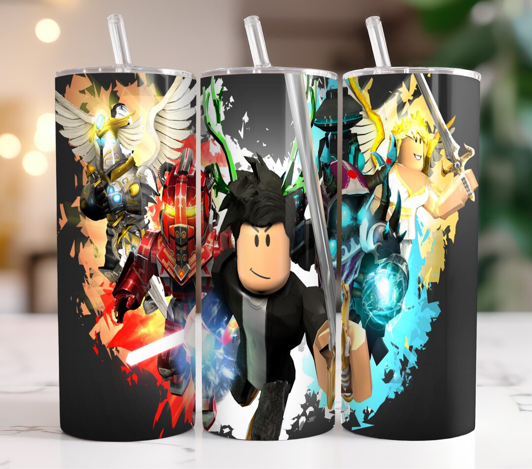 Roblox Tumbler Wrap, 20oz Straight Skinny Wrap, Sublimation Design ...