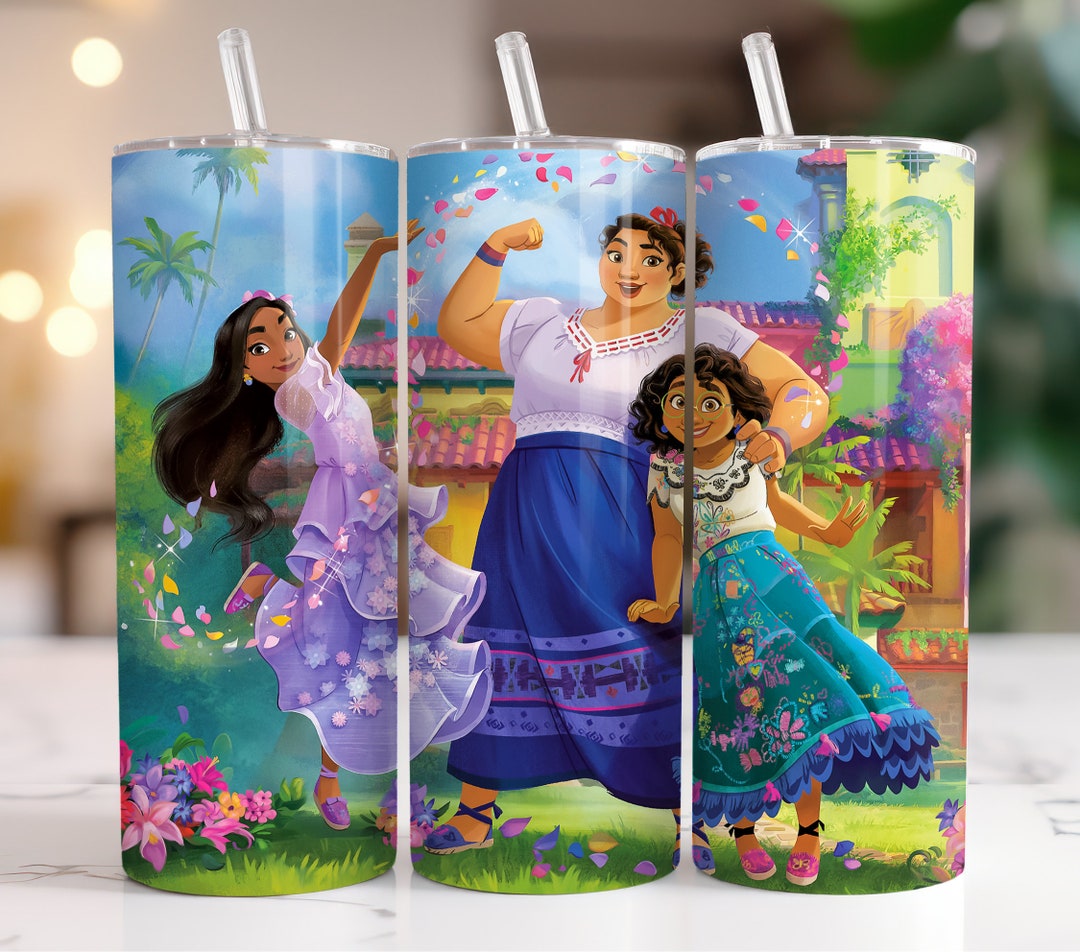 Encanto Tumbler Wrap 20oz Straight Skinny Wrap Sublimation Design ...