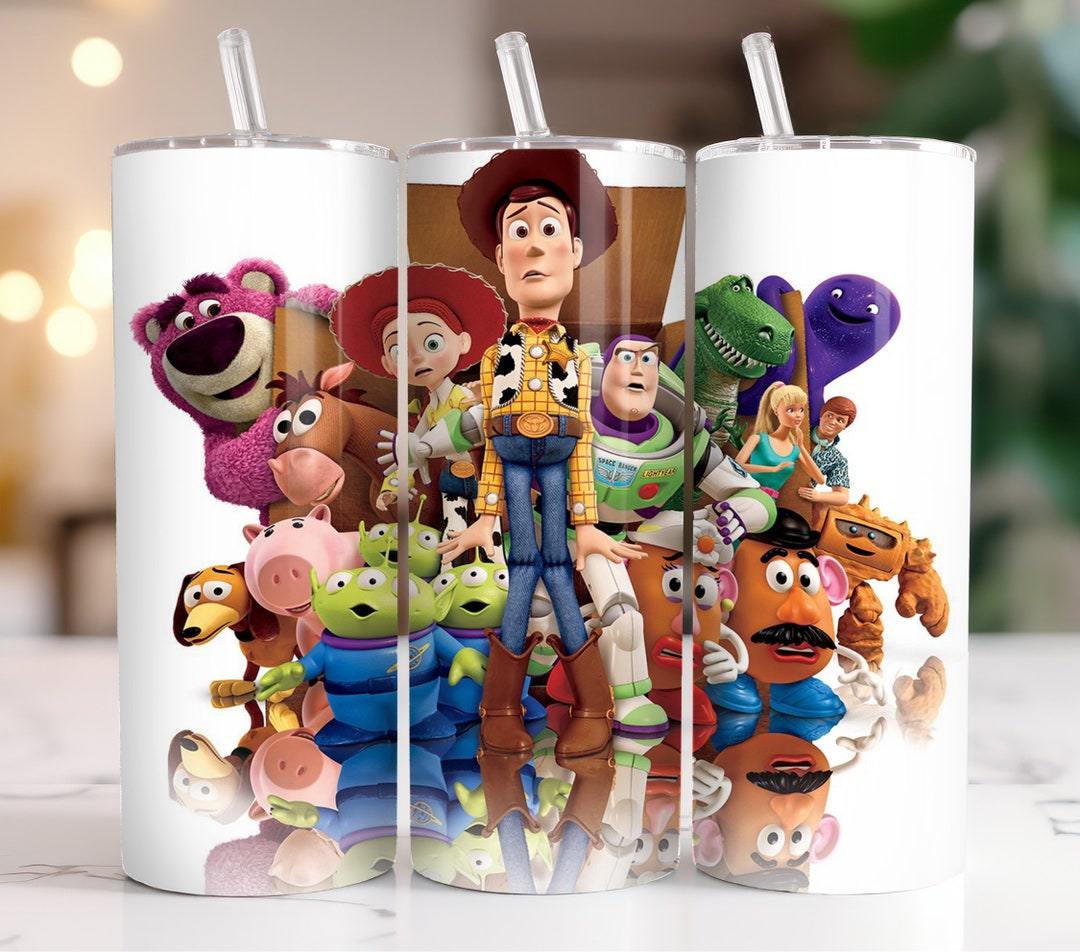 Toy Story Tumbler Wrap, 20oz Straight Skinny Wrap, Sublimation Design ...