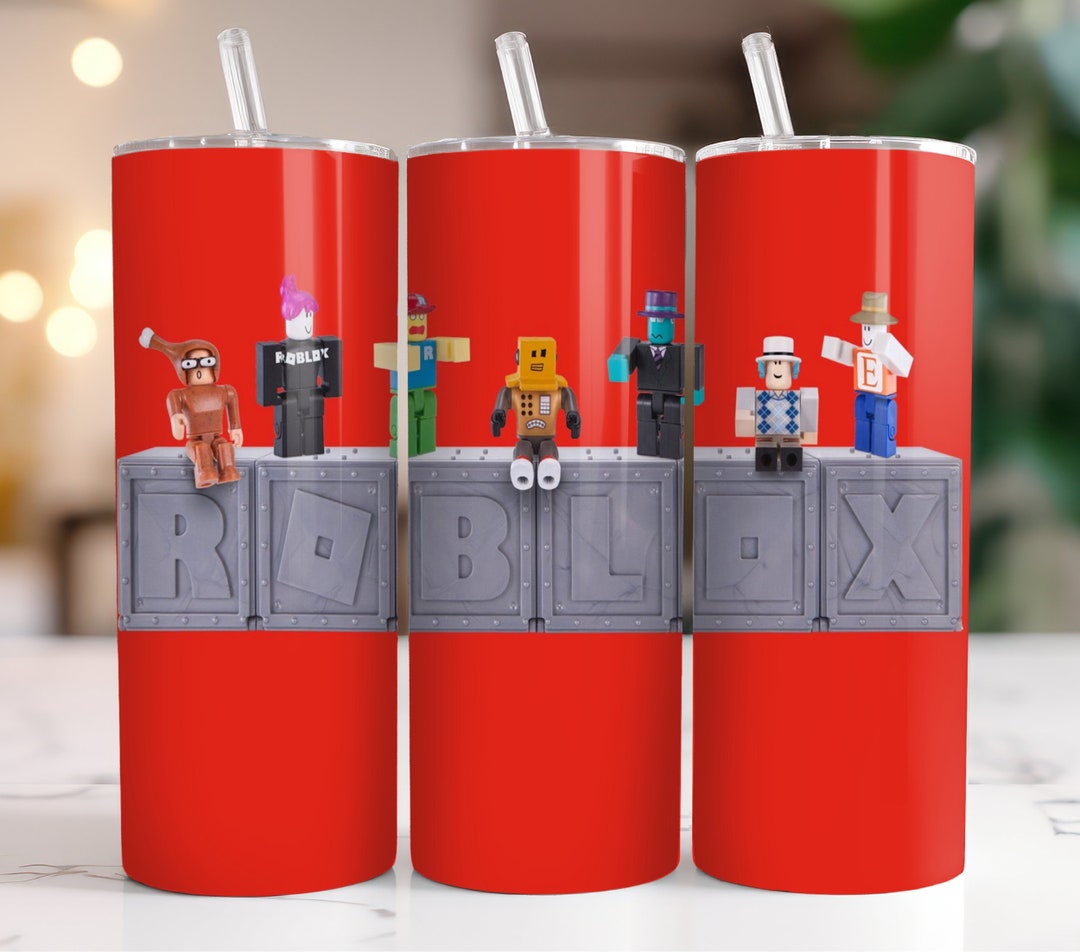 Roblox Tumbler Wrap, 20oz Straight Skinny Wrap, Sublimation Design ...