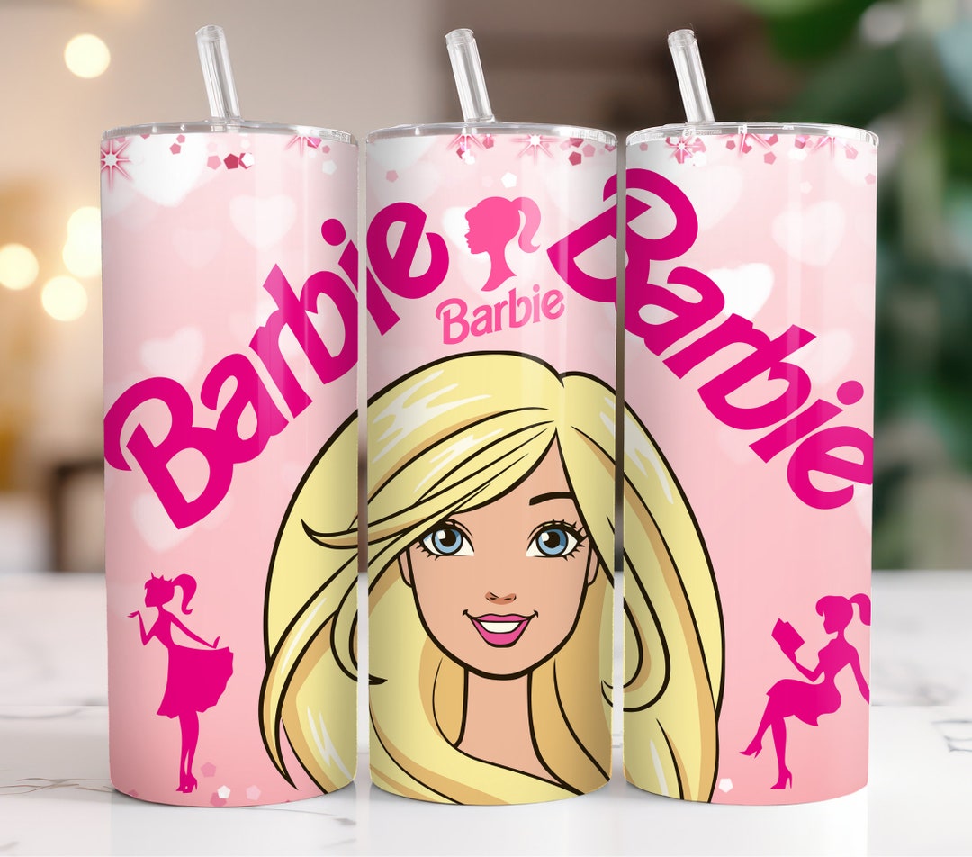 Barbie Tumbler Wrap, 20oz Straight Skinny Wrap, Sublimation Design ...