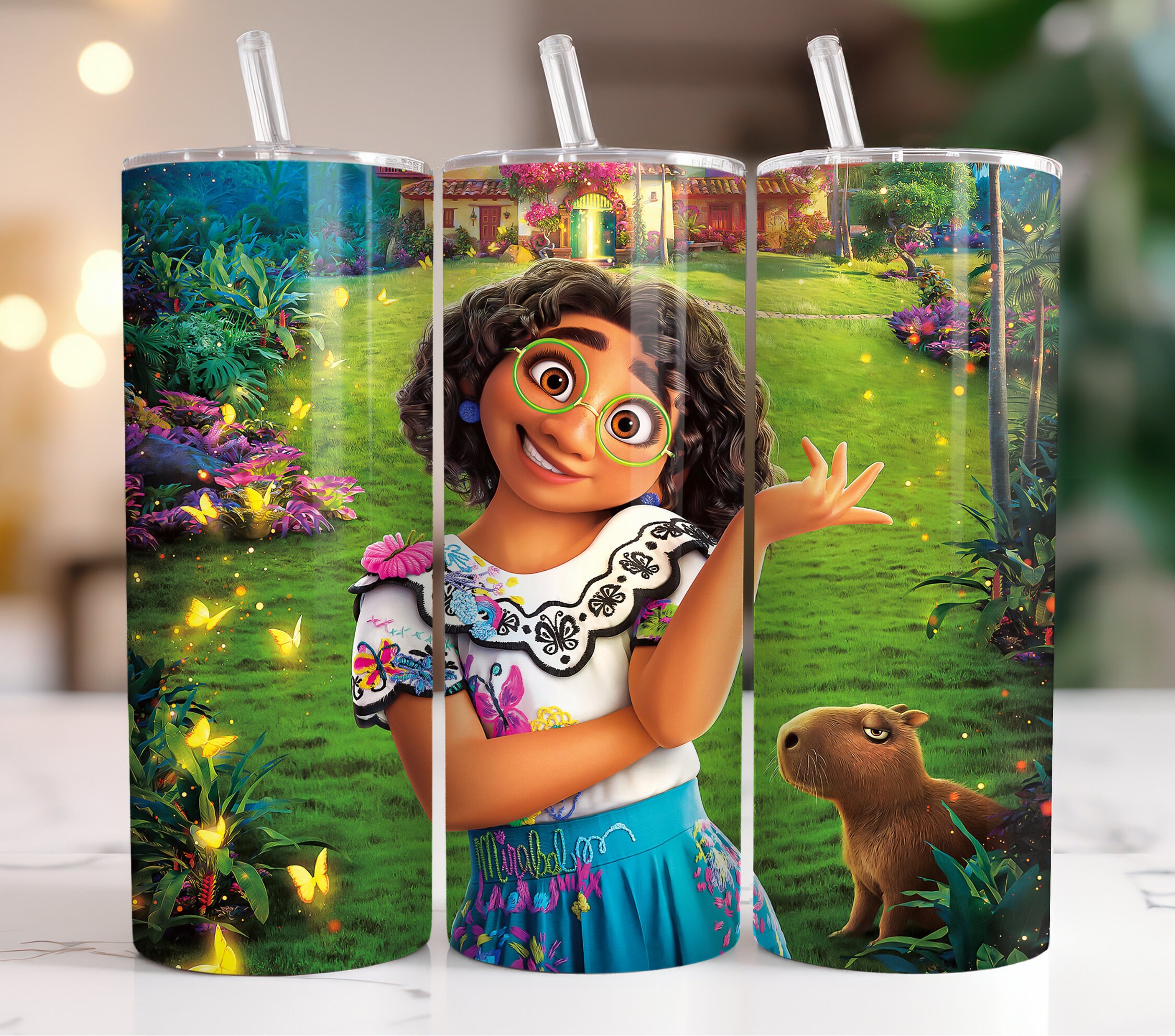 Encanto Tumbler Wrap 20oz Straight Skinny Wrap Sublimation Design ...