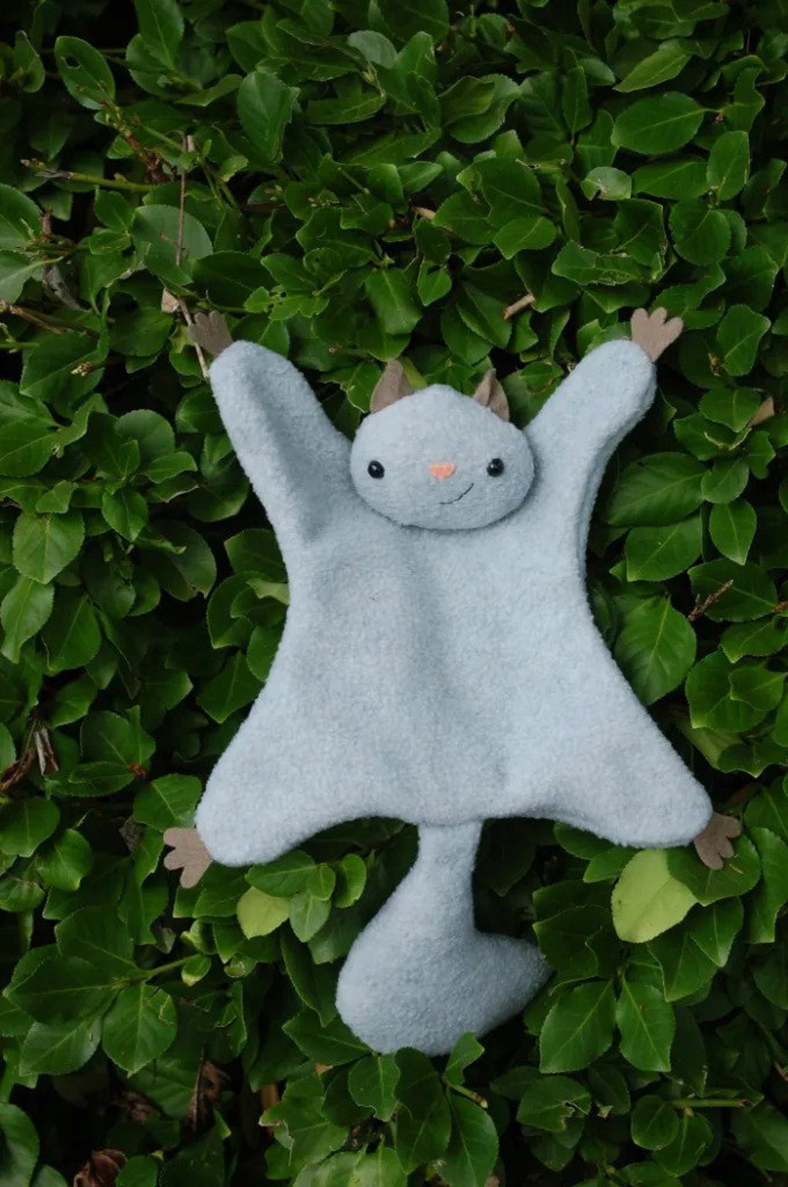 Flying Squirrel Stuffy Cuddle Sewing Pattern, Digital Download, Simple ...