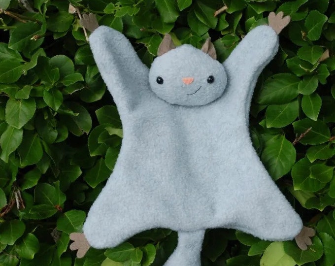 Flying Squirrel Stuffy Cuddle Sewing Pattern, Digital Download, Simple ...