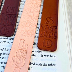 Monogram Bookmark Western Bookmark Initial Bookmark Custom Bookmark ...