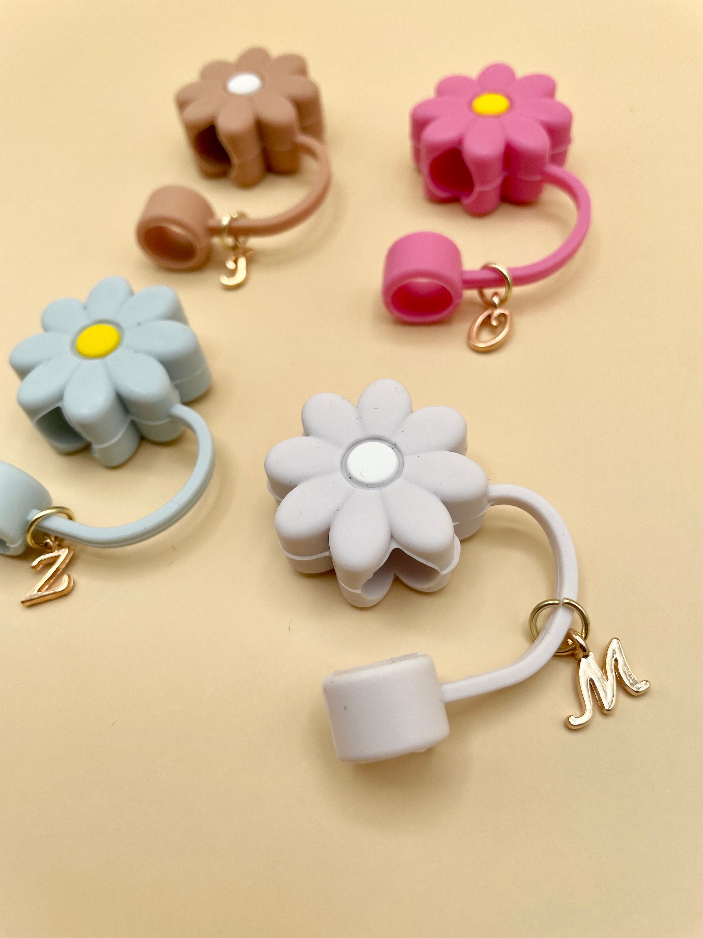 Stanley Topper Dust Cap Flower Letter Stanley Cap Straw Cover Custom ...