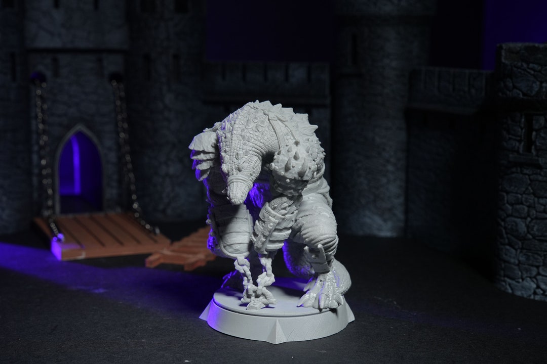 Unpainted Kothar Skran Villain - Etsy