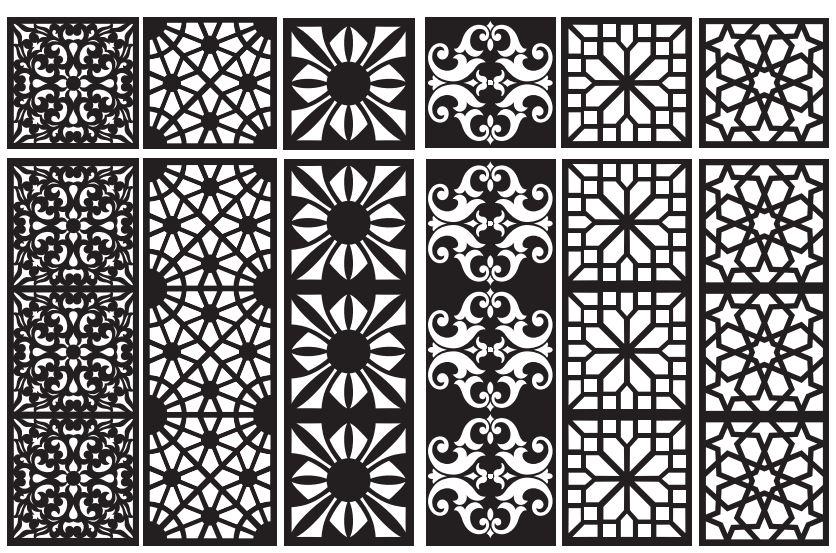 Laser Engraving Scroll Work Design – Customizable PDF File | Decorative ...