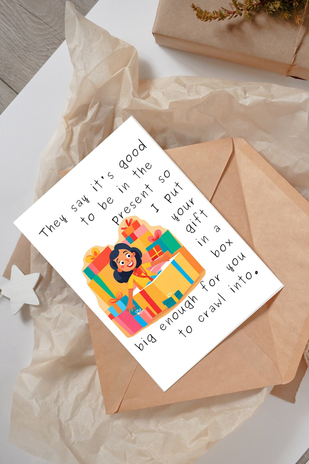 Funny Birthday Card Humorous Card for Any Gift Giving Occasion ...