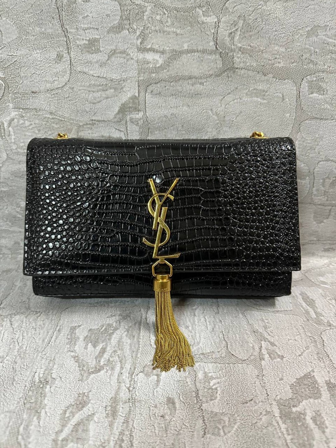 Limited Vintage Ysl Kate Tassel Slingbag Leather Bag Style - Etsy