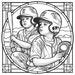 Kids Playing Baseball Coloring Book, Fun Sports Themes, 100 Pages, PDF ...