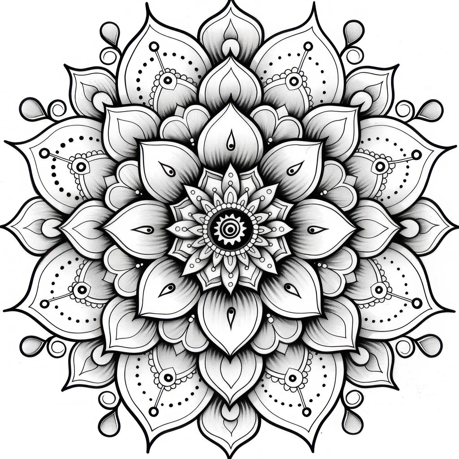 Mandala Zentangles Coloring Book - 100 Pages of Detailed Zentangle ...