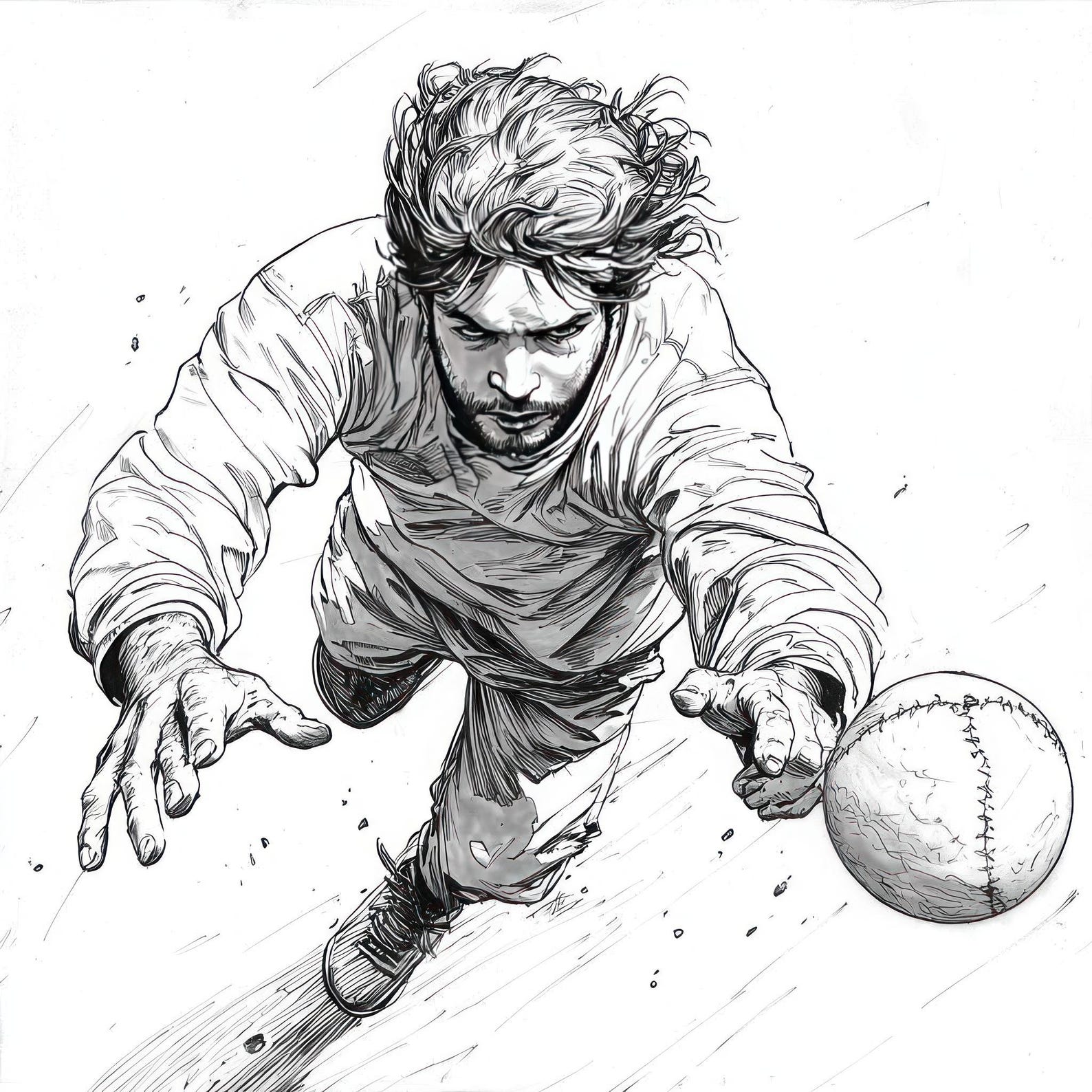 100 Pages Dodgeball Coloring Book PDF for Kids and Adults Ideal Gift ...