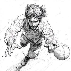 100 Pages Dodgeball Coloring Book PDF for Kids and Adults Ideal Gift ...