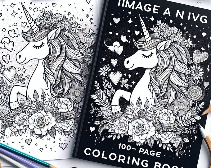 100 Coloring Pages of Cute Animals. Good for Both Adults and Children ...