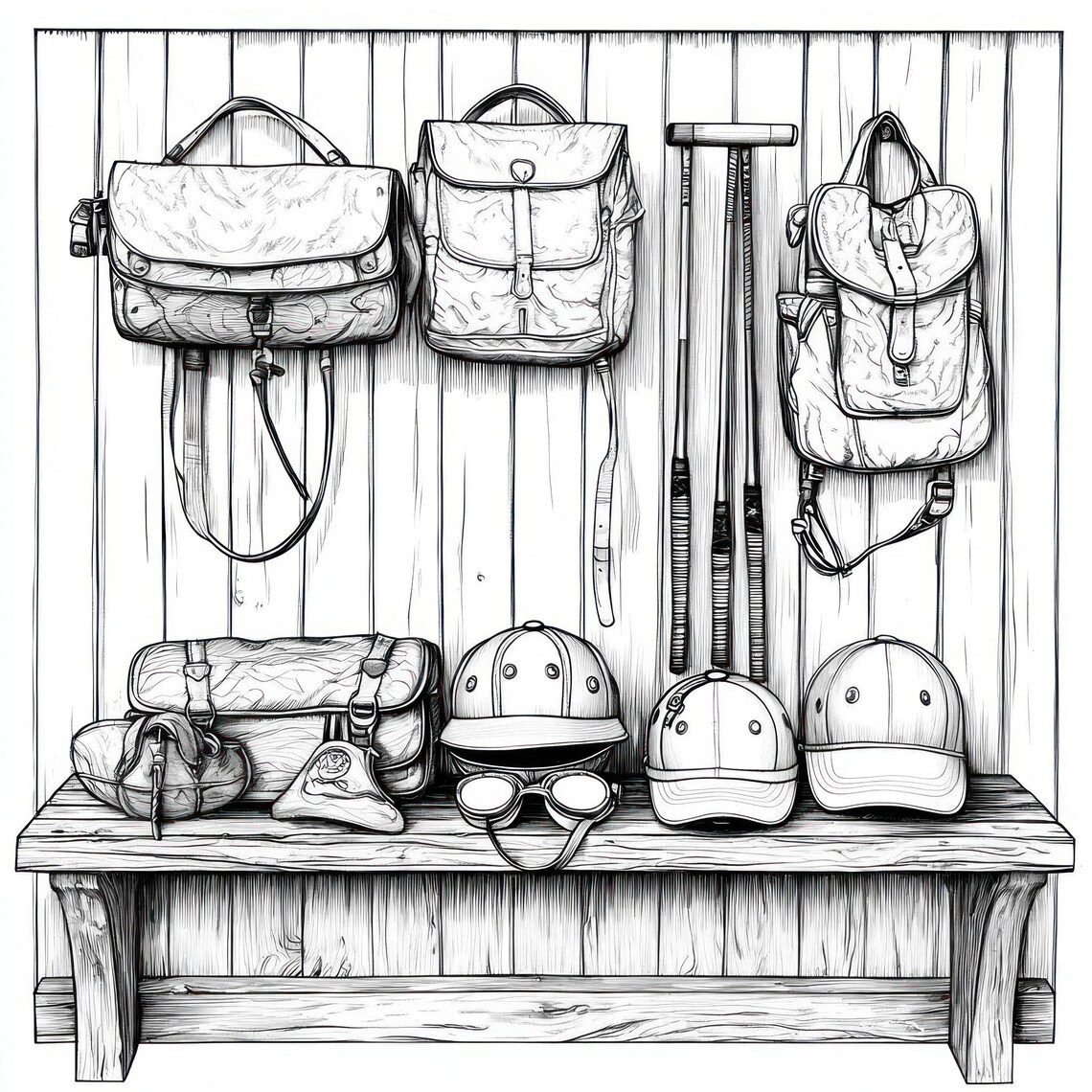 100 Polo Page Digital Coloring Book PDF for Kids and Adults | Fun ...