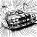 100 Pages Stock Car Coloring Book PDF | Digital Download for Kids and ...