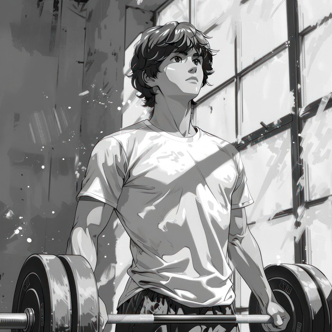 100 Weightlifting Pages Digital Coloring Book PDF, Weigh Theme for Kids ...