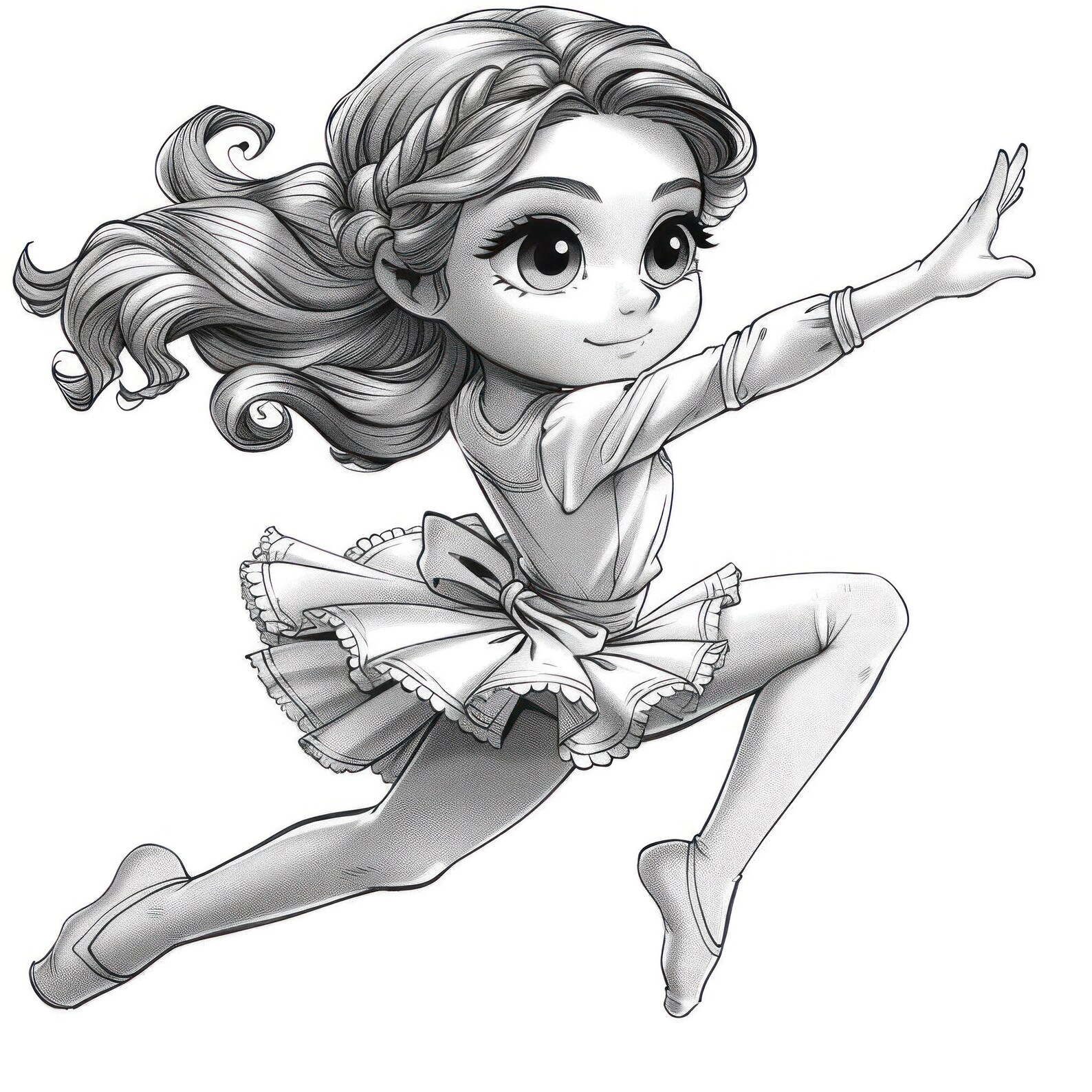 100 Gymnastics Pages Digital Coloring Book PDF for Kids and Adults ...