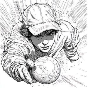 100 Pages Dodgeball Coloring Book PDF for Kids and Adults Ideal Gift ...