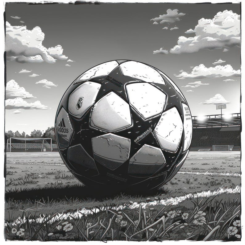 100 Pages Champions League Teams Coloring Book, Digital PDF Download ...