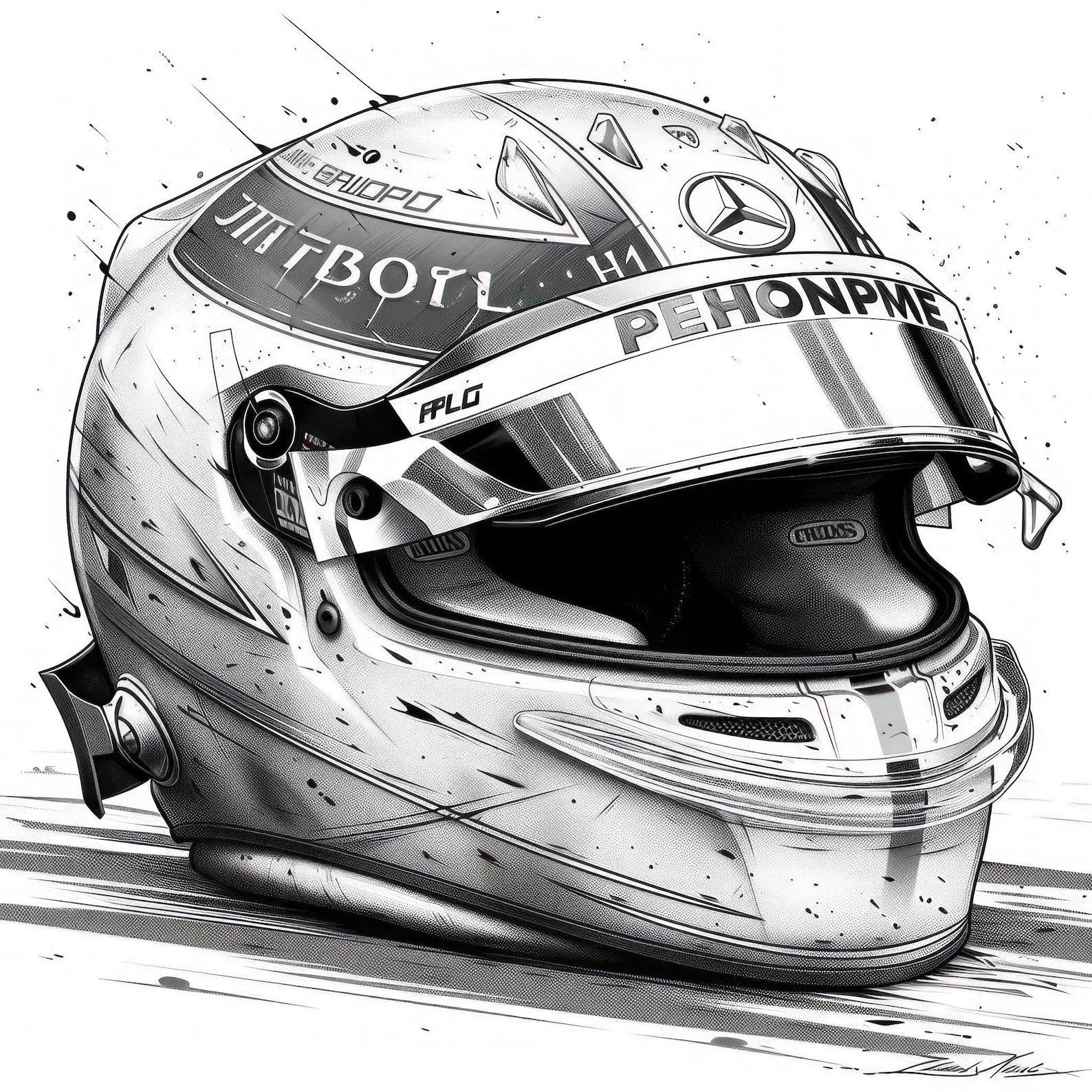 Formula 1 Coloring Pages: 100 Championship-winning Designs for Adults ...