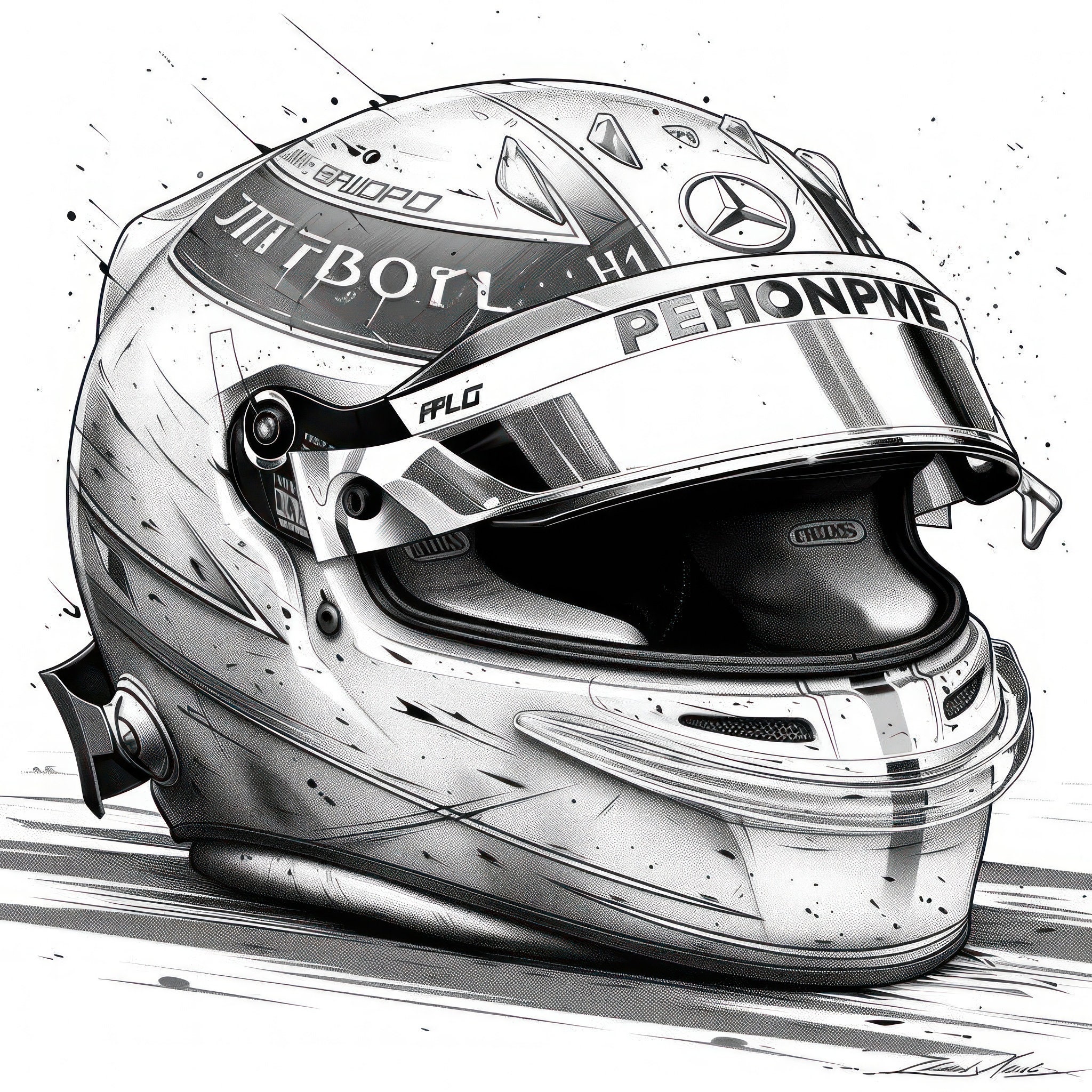 Formula 1 Coloring Pages: 100 Championship-winning Designs for Adults ...