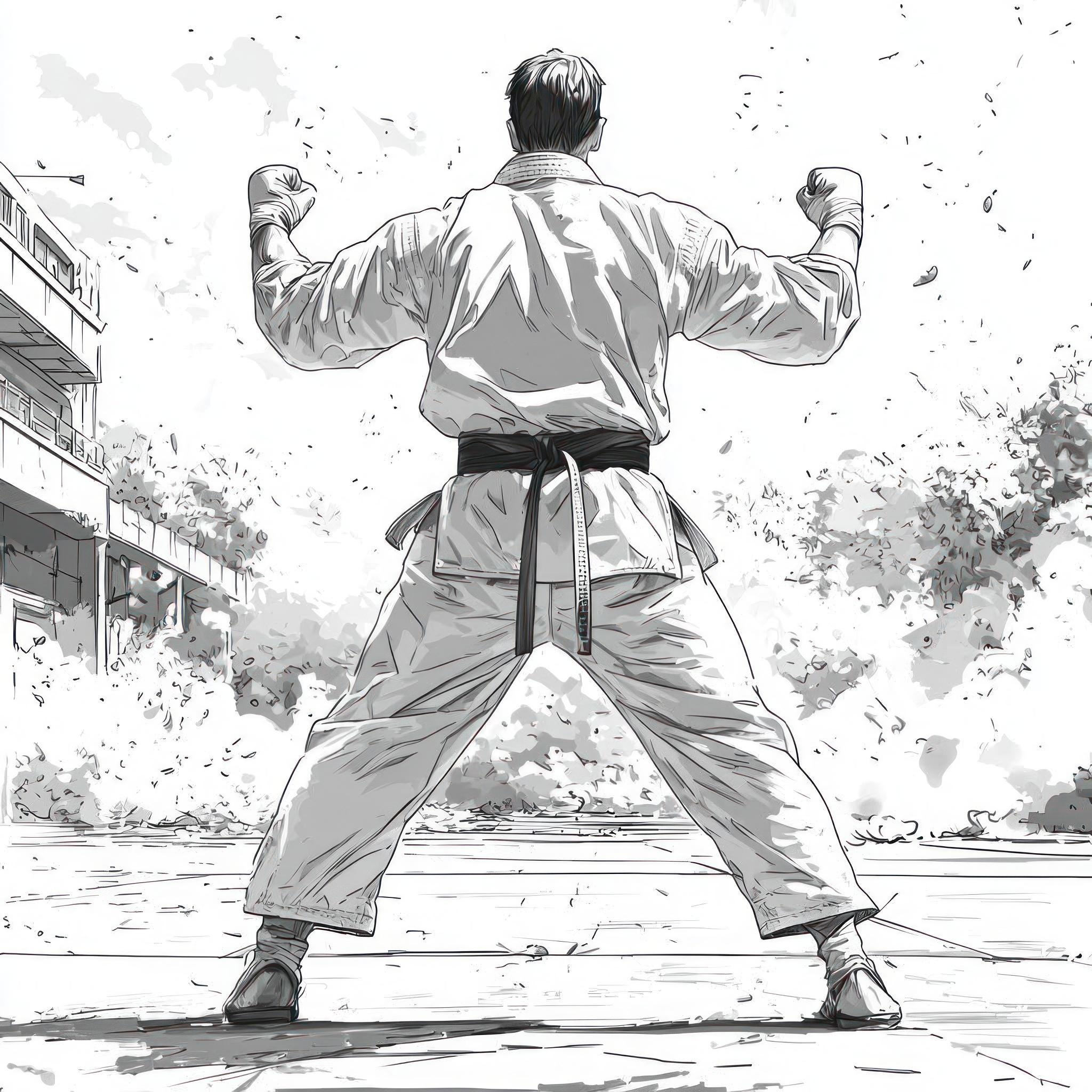 100 Pages Taekwondo Coloring Book PDF for Kids and Adults | Digital ...