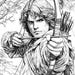 100 Archery Pages Digital Coloring Book PDF | Archery Theme for Kids ...