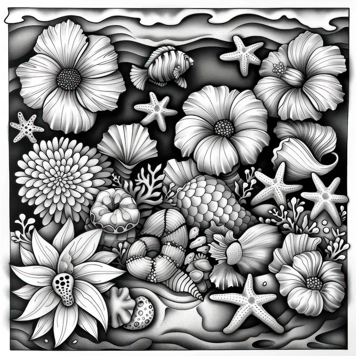 Mandala Zentangles Coloring Book - 100 Pages of Detailed Zentangle ...