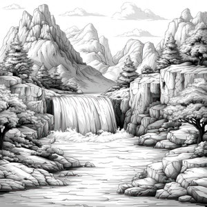 100 Stress Relief Patterns Pages Digital Coloring Book Adult and Kids ...