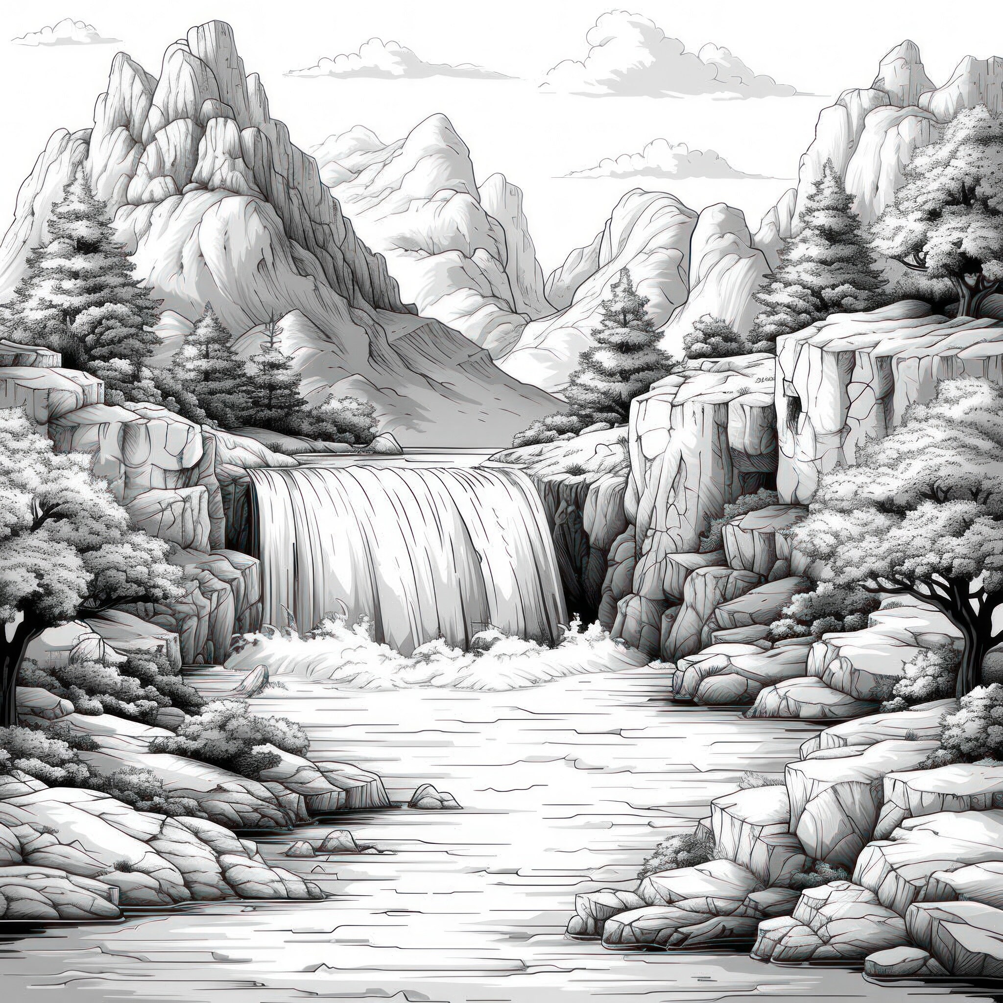 100 Stress Relief Patterns Pages Digital Coloring Book Adult and Kids ...