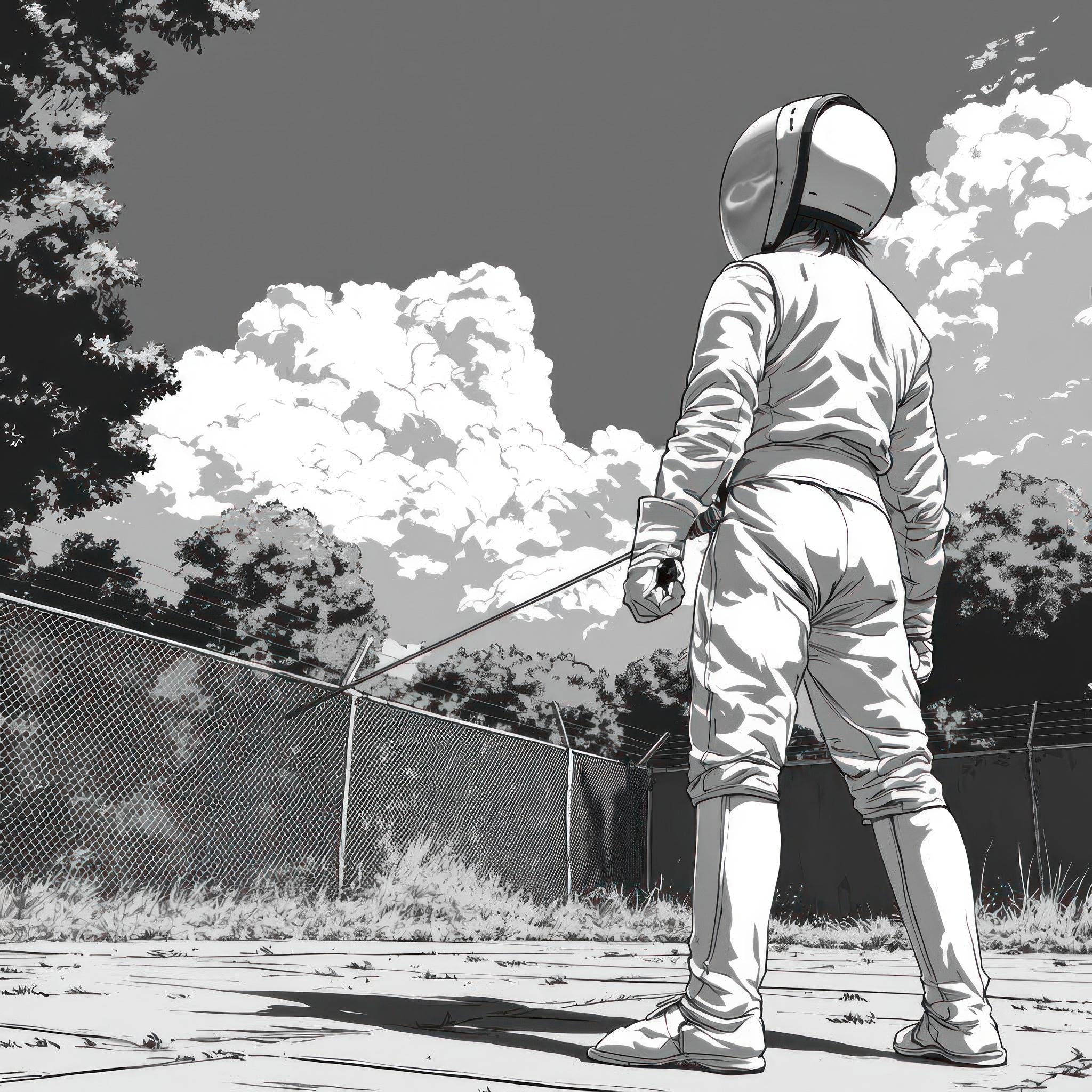 100 Artistic Fencing Pages Digital Coloring Book PDF for Kids and ...