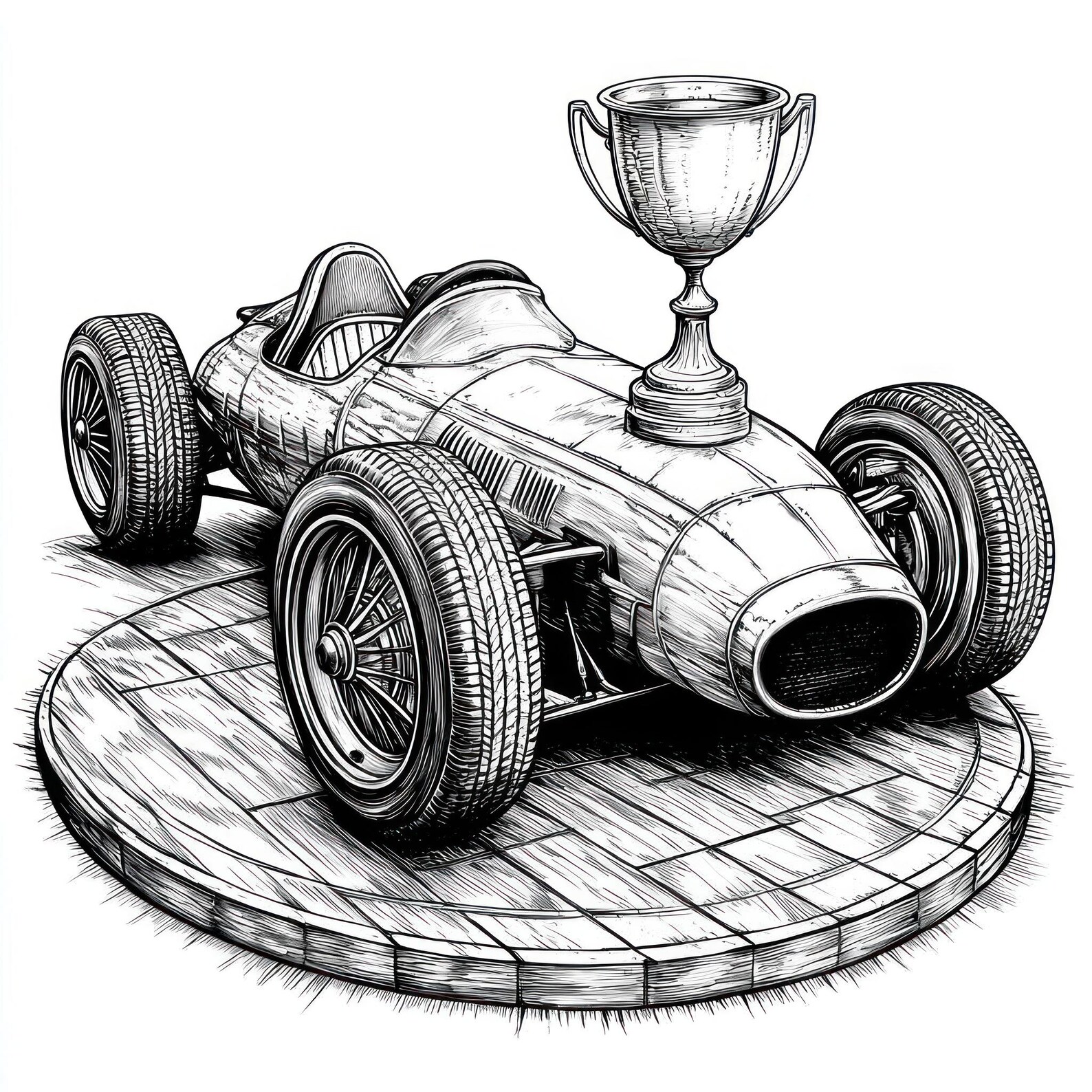 100 Pages Stock Car Coloring Book PDF | Digital Download for Kids and ...