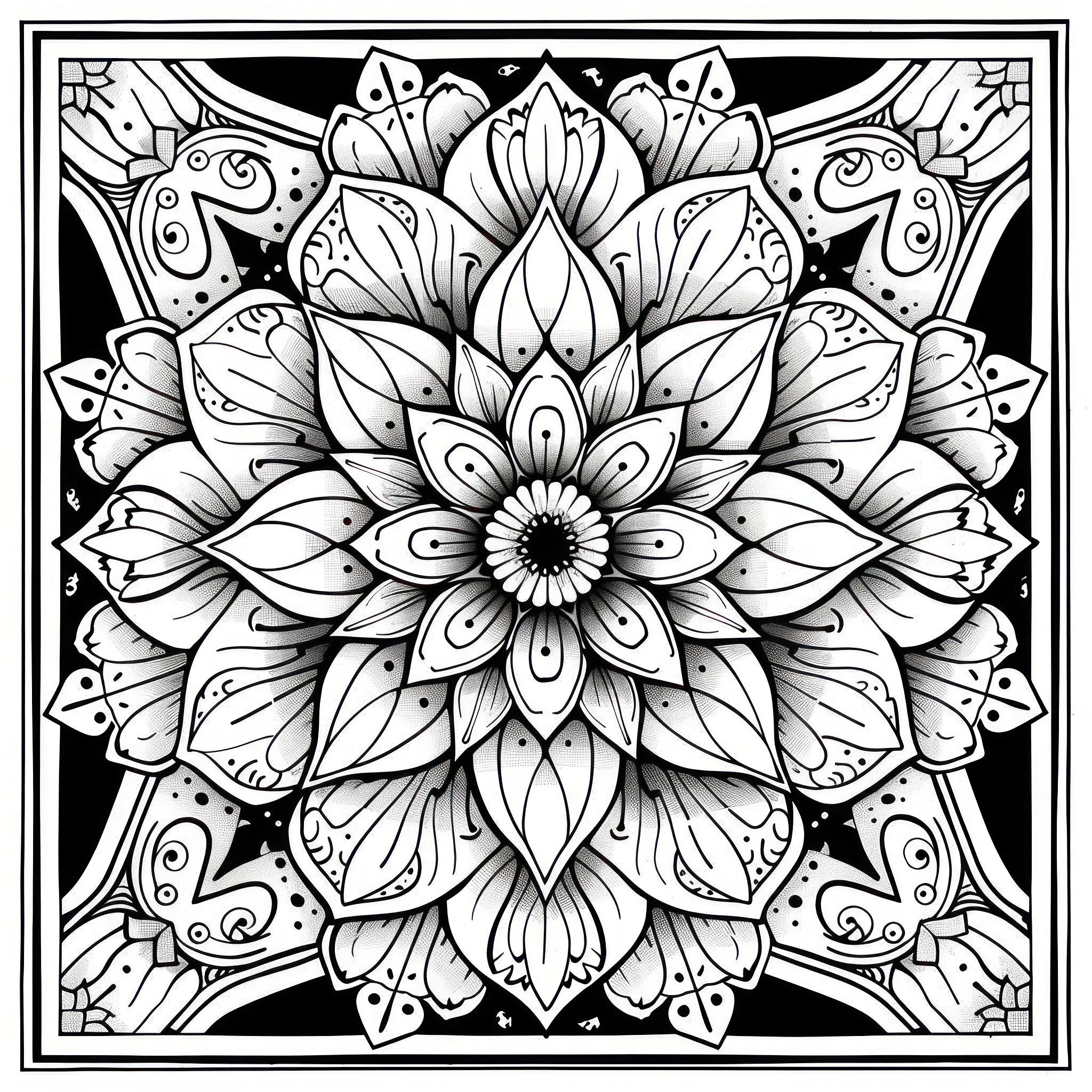 Mandala Zentangles Coloring Book - 100 Pages of Detailed Zentangle ...