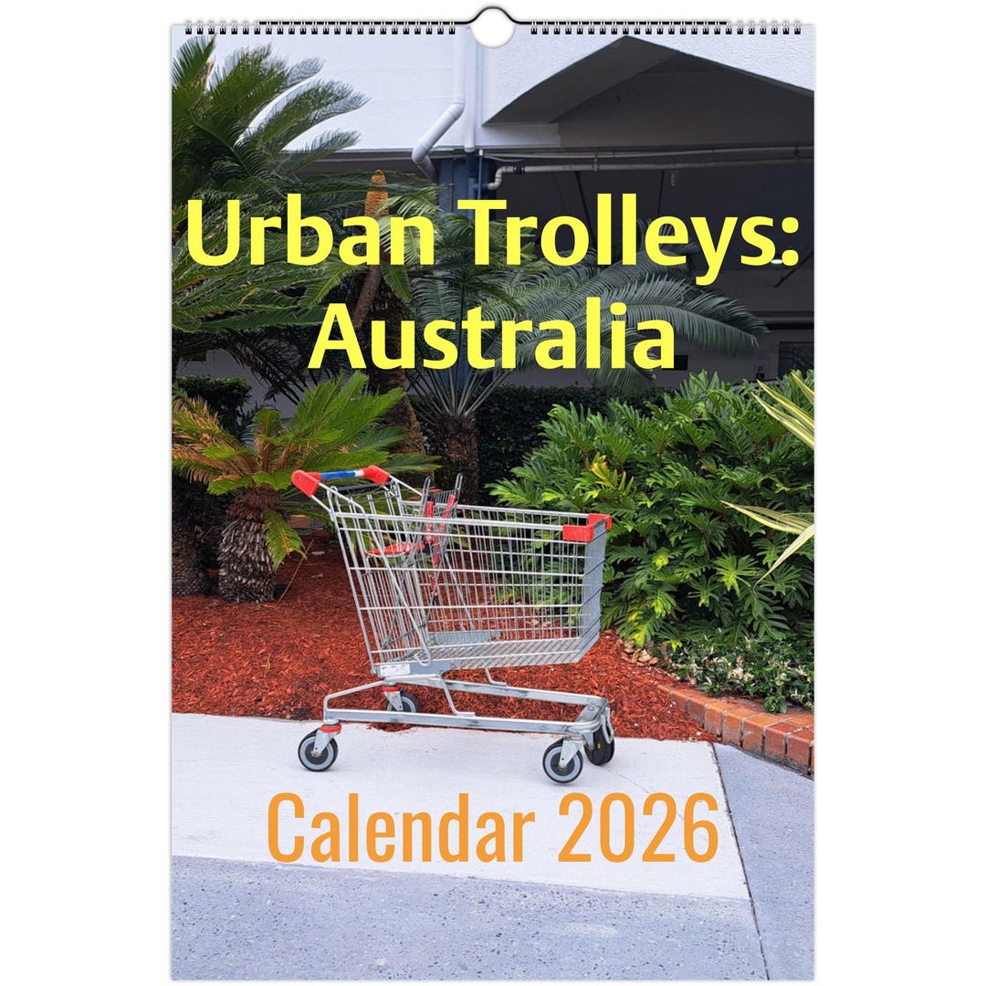 Australian Trolley Calendar 2026: Quirky Urban Photography Gift (US ...