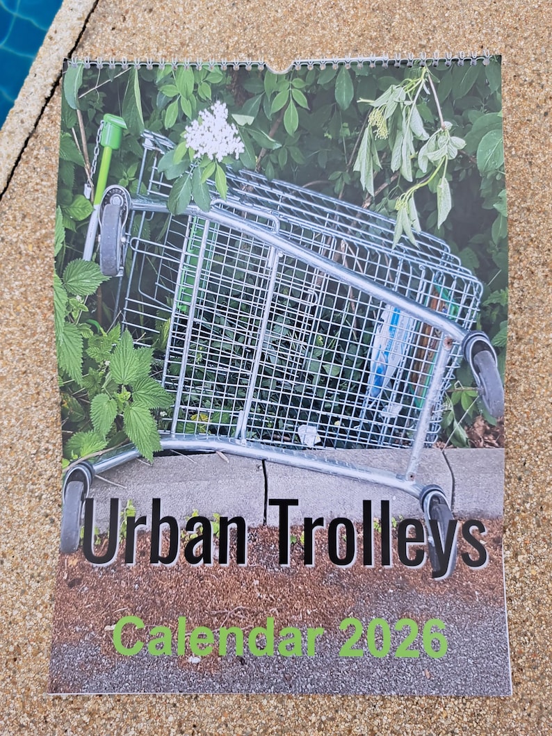 2026 Funny UK Trolley Calendar — British Humour — A Quirky Wall ...