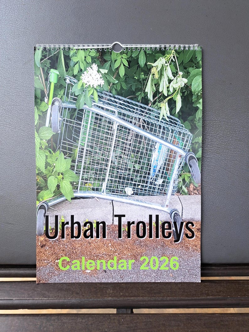 2026 Funny UK Trolley Calendar — British Humour — A Quirky Wall ...